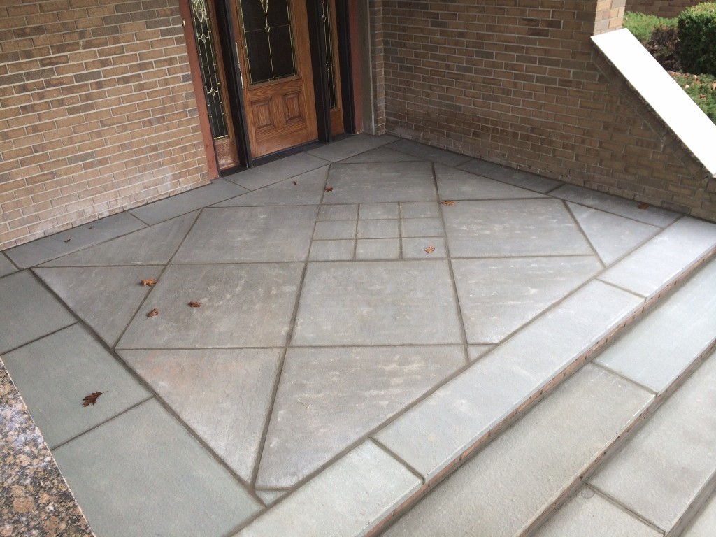Bluestone Steps and Landing | FN Masonry